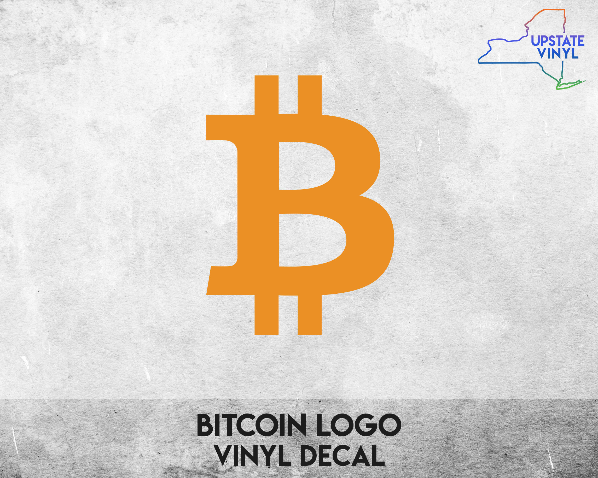 Bitcoin Logo Just the b Vinyl Decal Multiple - Etsy