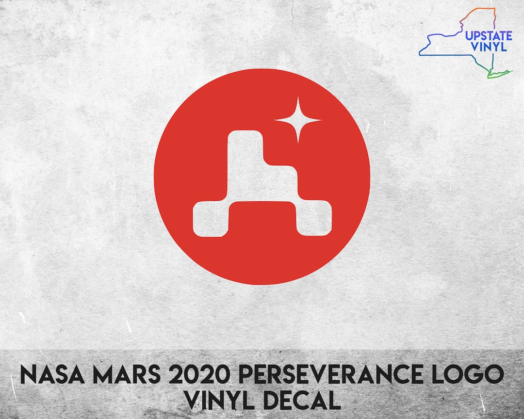 NASA Mars 2020 Perseverance Rover Logo - Vinyl Decal Sticker - Multiple ...