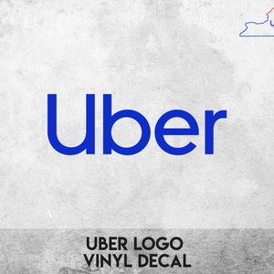 Uber Logo - Vinyl Decal Sticker - Multiple Colors Available! - Etsy Canada