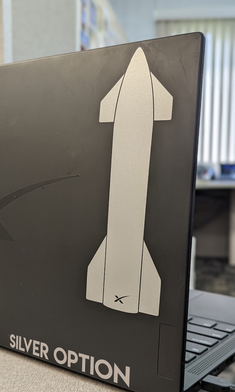 Spacex Starship Vinyl Decal Sticker Multiple Colors - Etsy