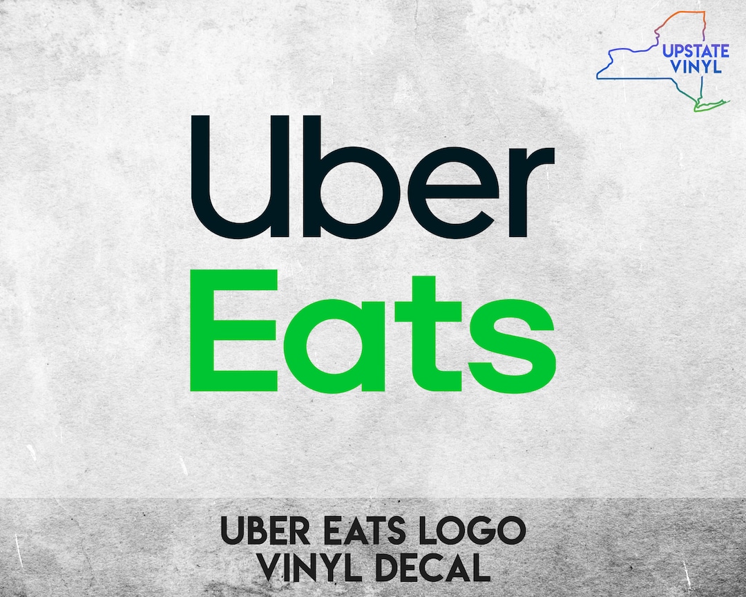 Uber Eats Logo Vinyl Decal Sticker Multiple Colors Available - Etsy