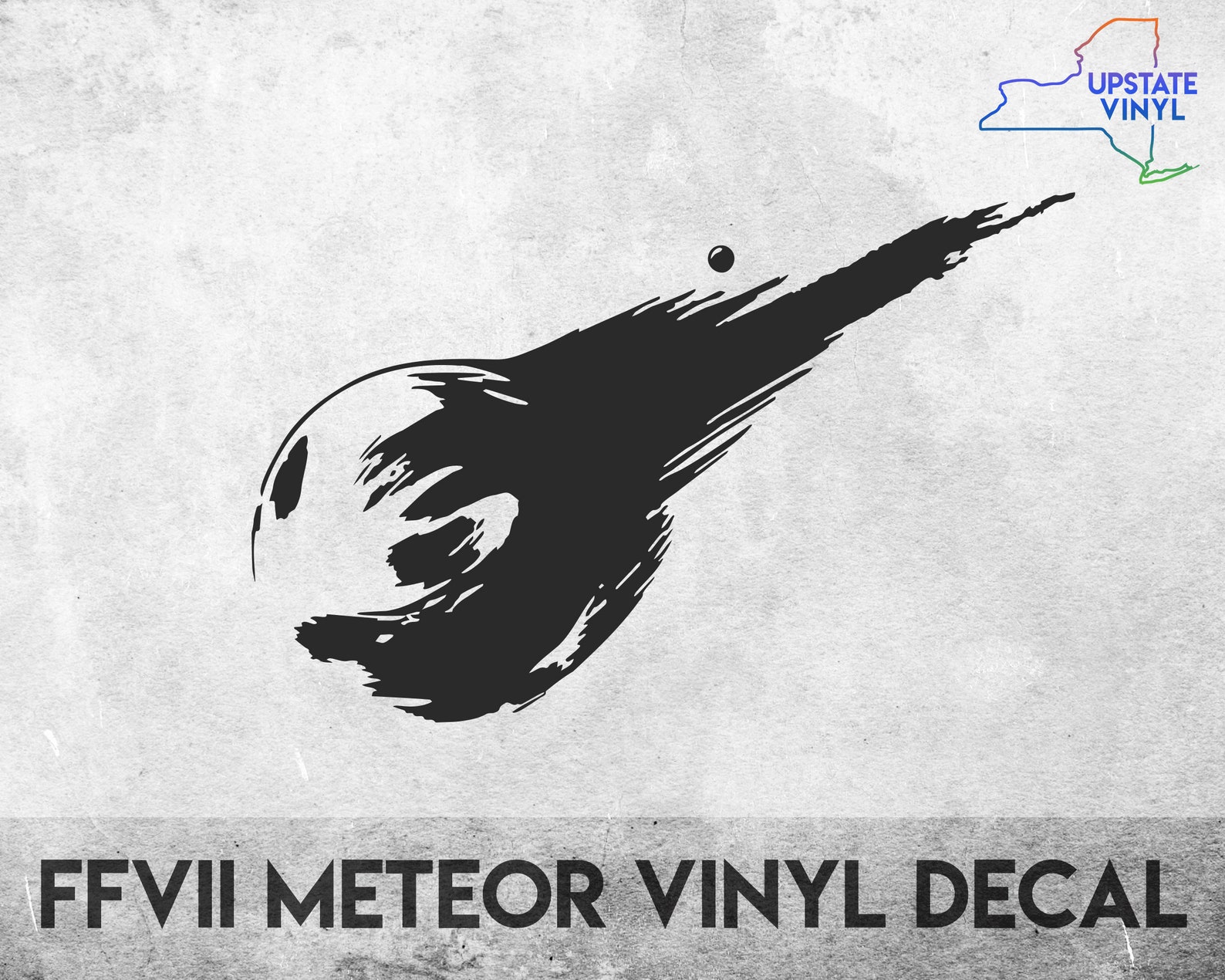 FFVII Meteor Logo Vinyl Decal Sticker Multiple Colors - Etsy