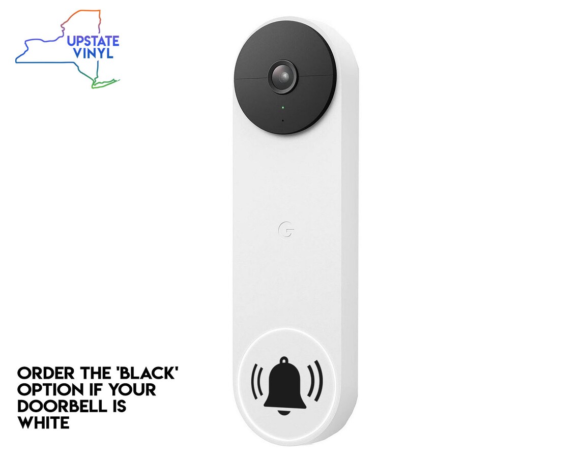 Nest Hello Doorbell bell 1 Decal - Etsy