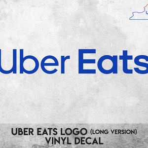 Uber Eats Logo (long Version) - Vinyl Decal Sticker - Multiple Colors ...