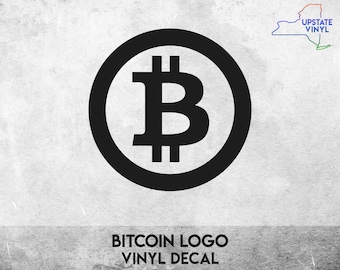 Bitcoin Logo Vinyl Decal Sticker - Etsy Canada