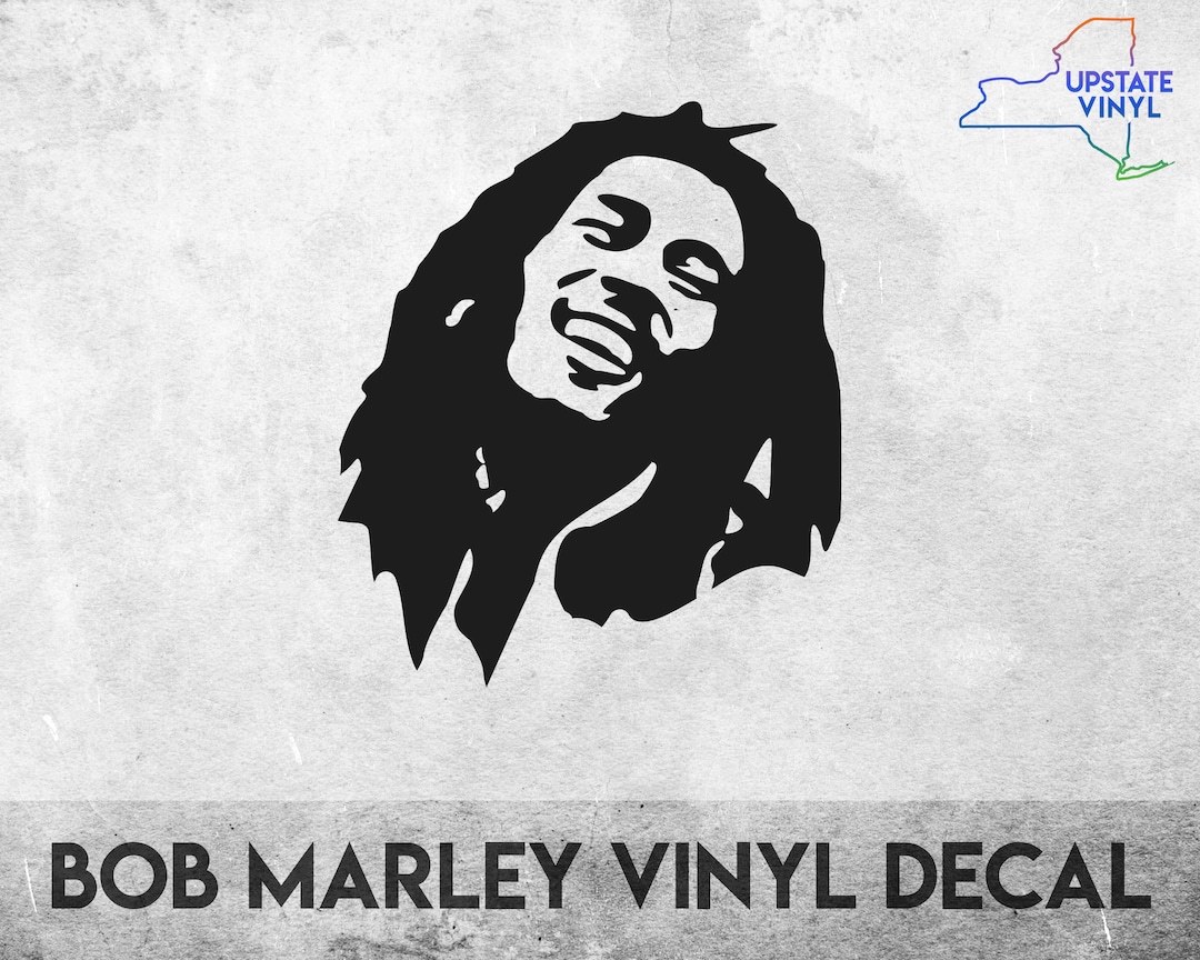 Bob Marley - Vinyl Decal Sticker - Multiple Colors Available! - Etsy