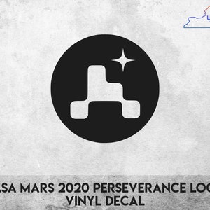 NASA Mars 2020 Perseverance Rover Logo - Vinyl Decal Sticker - Multiple ...
