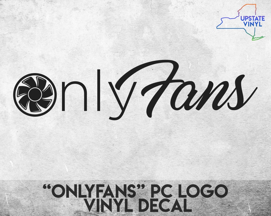 Only"fans" Custom PC Logo - Vinyl Decal Sticker - Multiple Colors ...