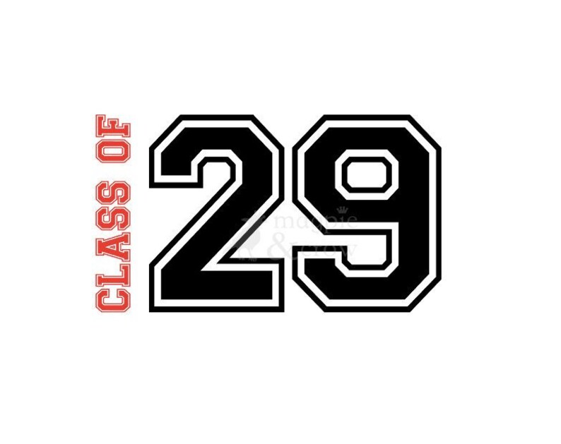 Class of 29 Svg Class of 29 Senior SVG Class of 2029 SVG | Etsy