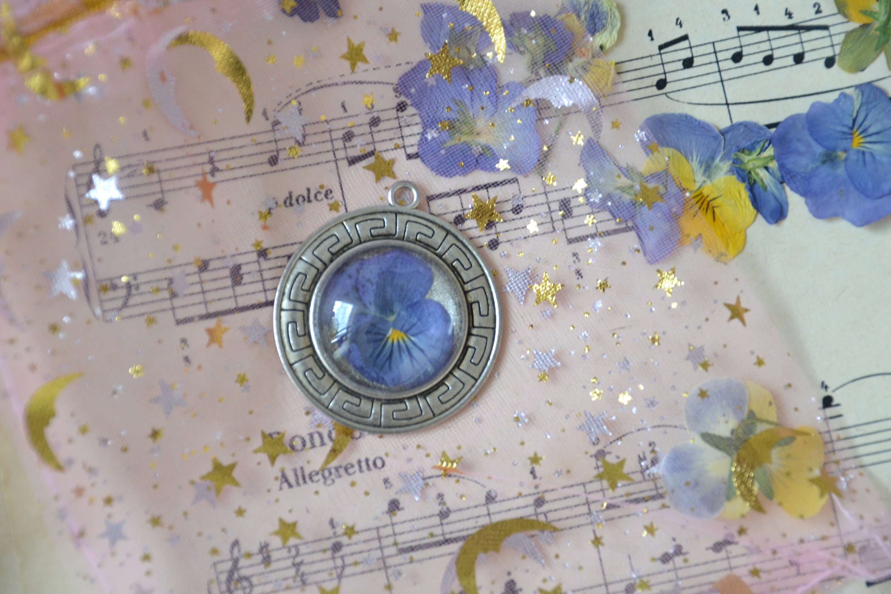 Cottagecore Charms With Dried Flowers | Etsy