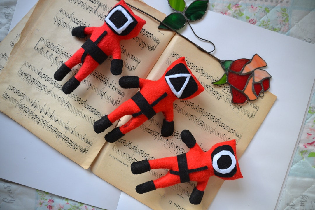 Red Soldier Felt Plushies - Etsy