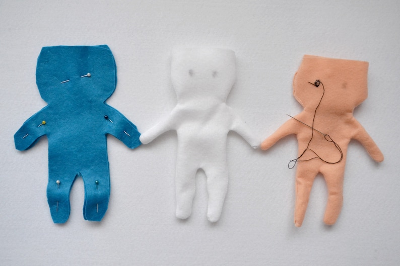Custom Hand-sewn Felt Character | Etsy