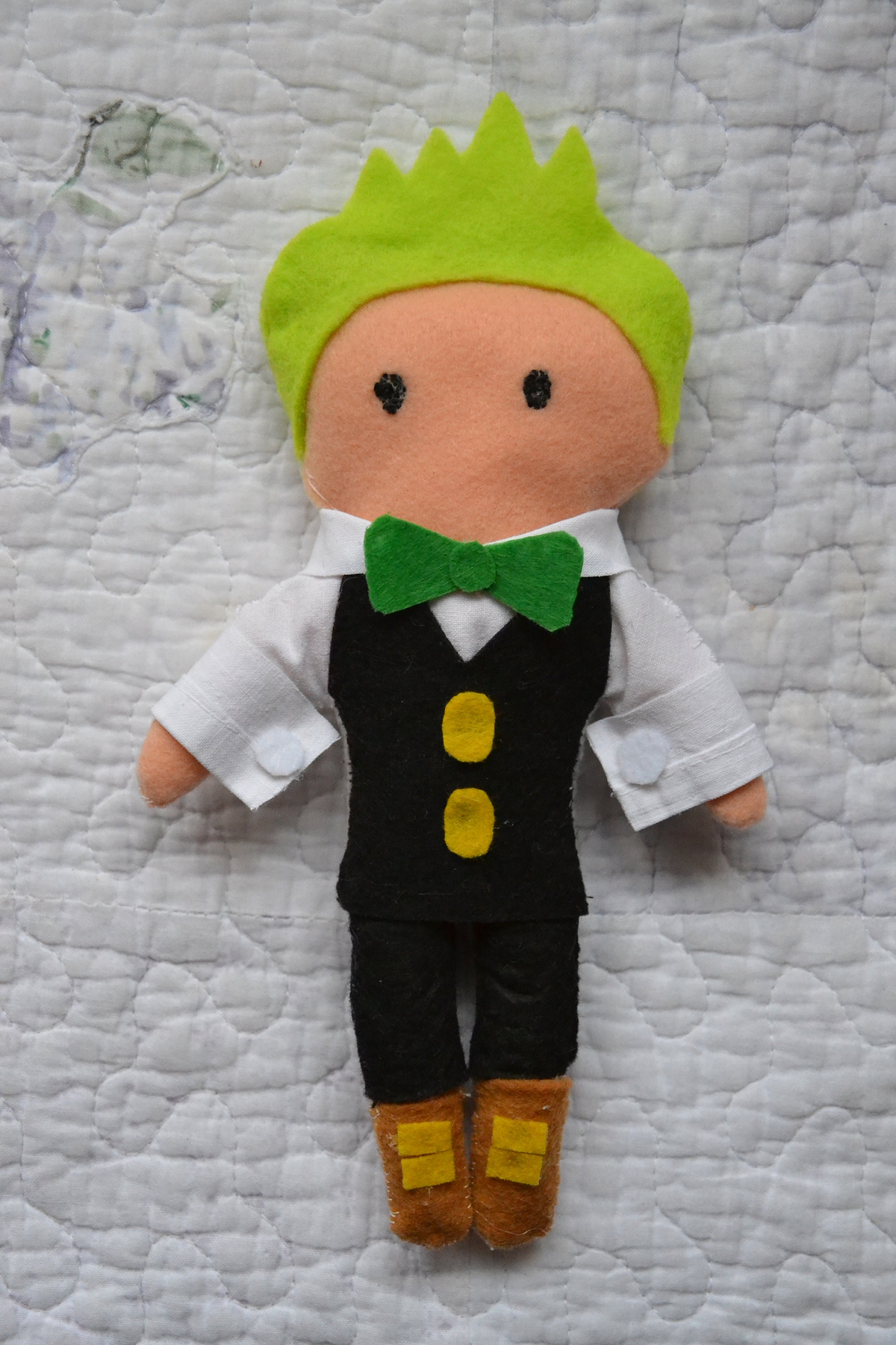 Custom Hand-sewn Felt Character | Etsy