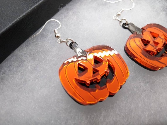 Pumpkin earrings store