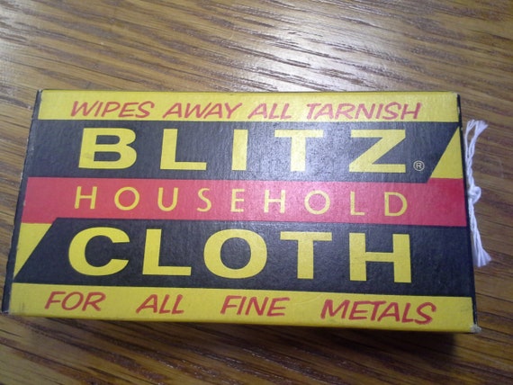 Vintage Blitz Household Cloth for Metals | Etsy