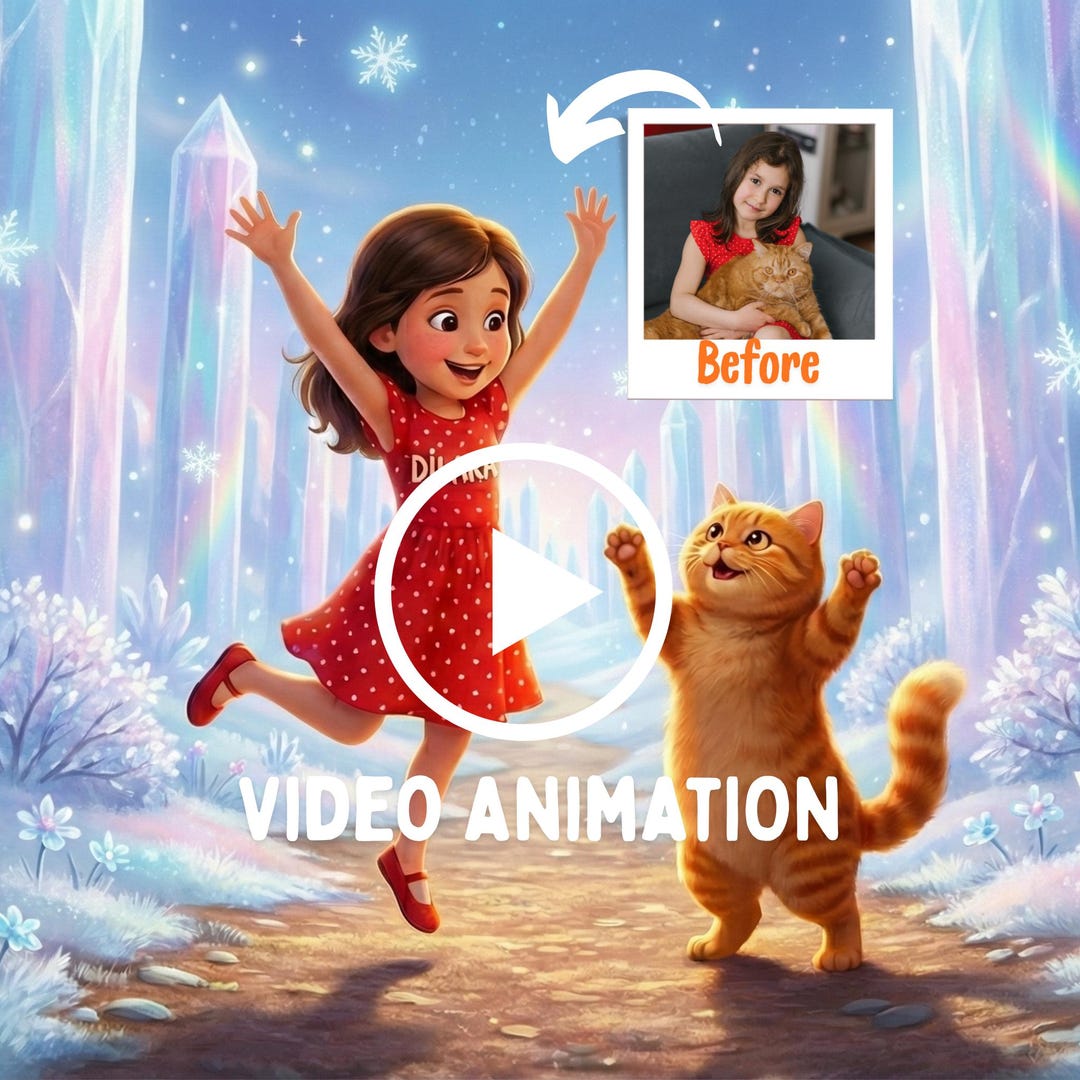 Personalized Pixar Style Running Animation Video for Kids, Custom ...