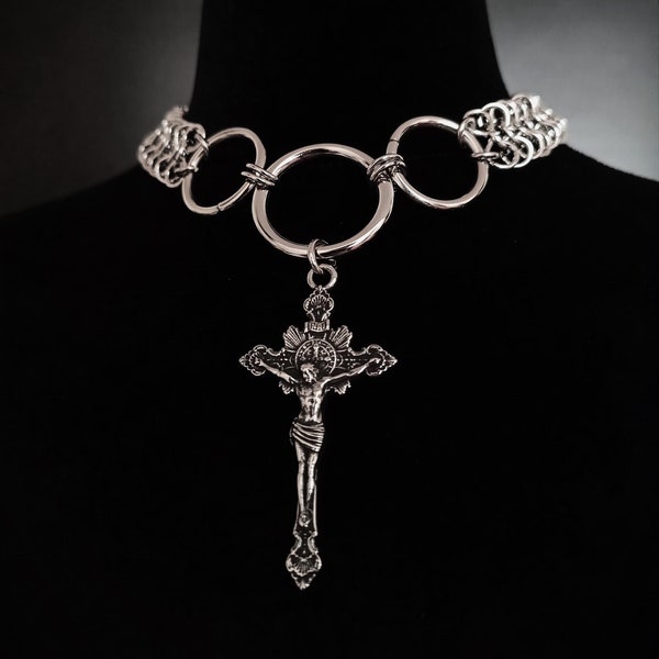 Chainmail Cross - Etsy