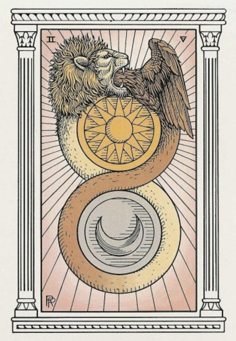 Alchemical Tarot Digitaldownload Printable Deck More Gift Instant ...