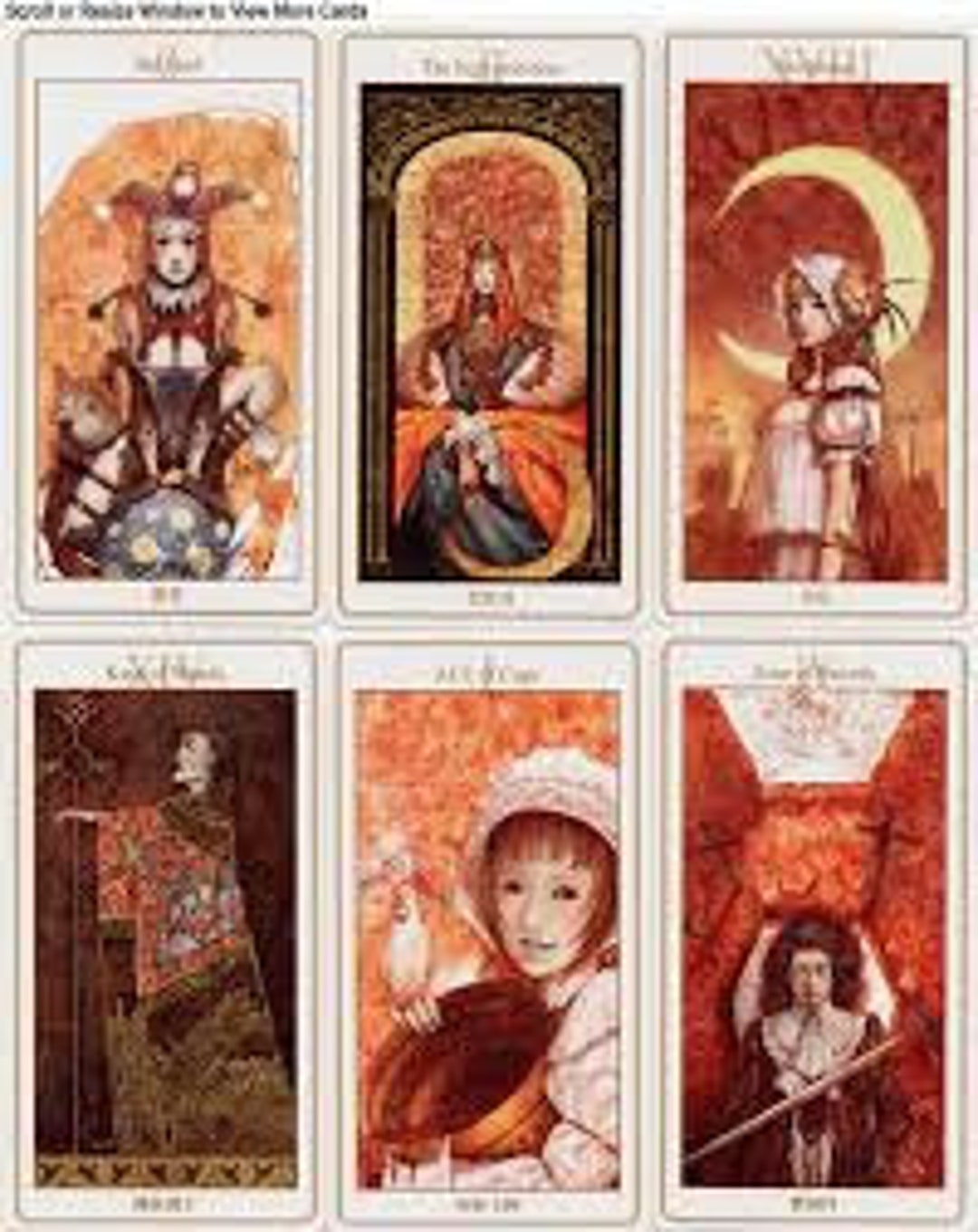 Evan Yi Feng-lunatic Tarot Digitaldownload Printable Deck Instant ...
