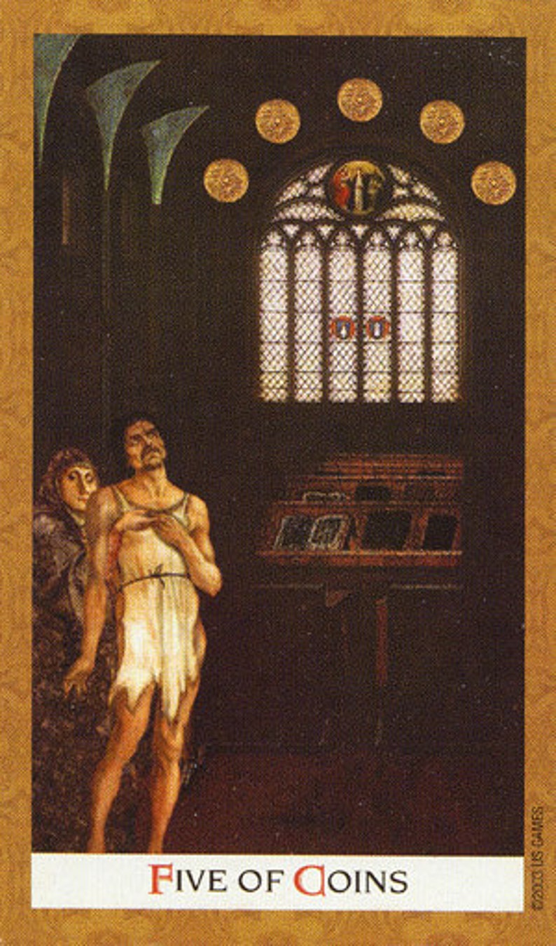 Golden Tarot Digital Download Printable Deck More Gift - Etsy