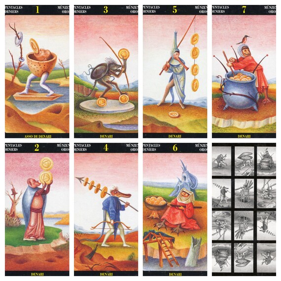 Bosch Tarot Cards Digital Download Printable Deck More Gift - Etsy