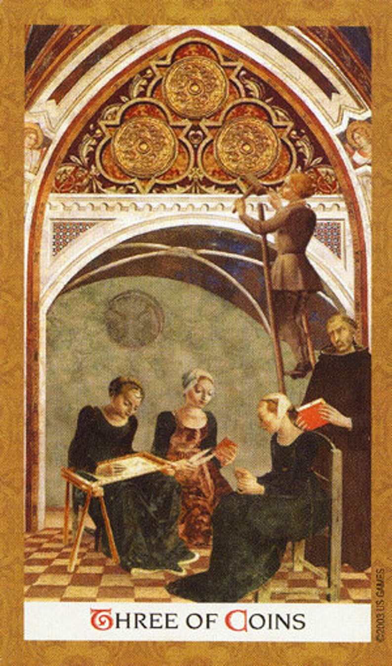 Golden Tarot Digital Download Printable Deck More Gift - Etsy