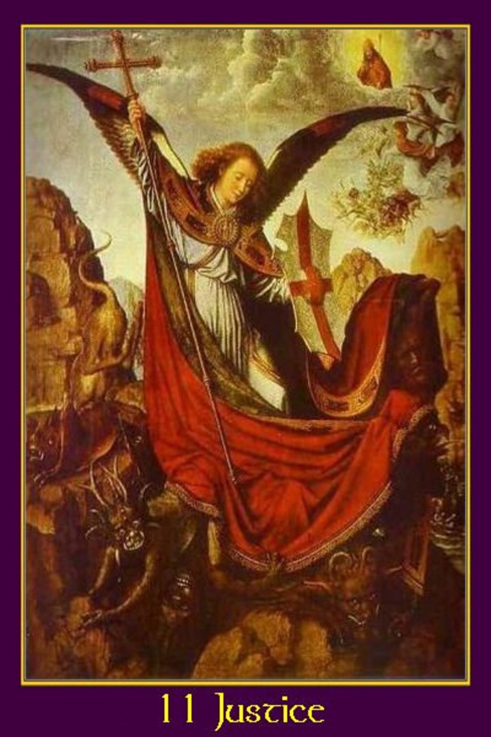 A Medieval Christian Tarot Digital Download Printable Deck More Gift ...