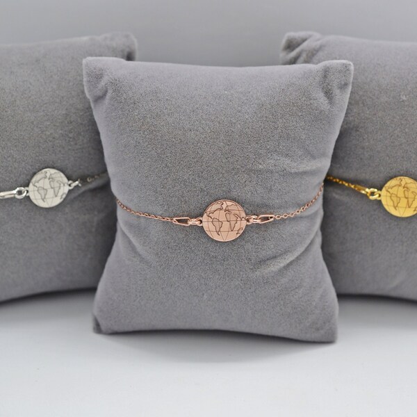 Globe Bracelet - Etsy