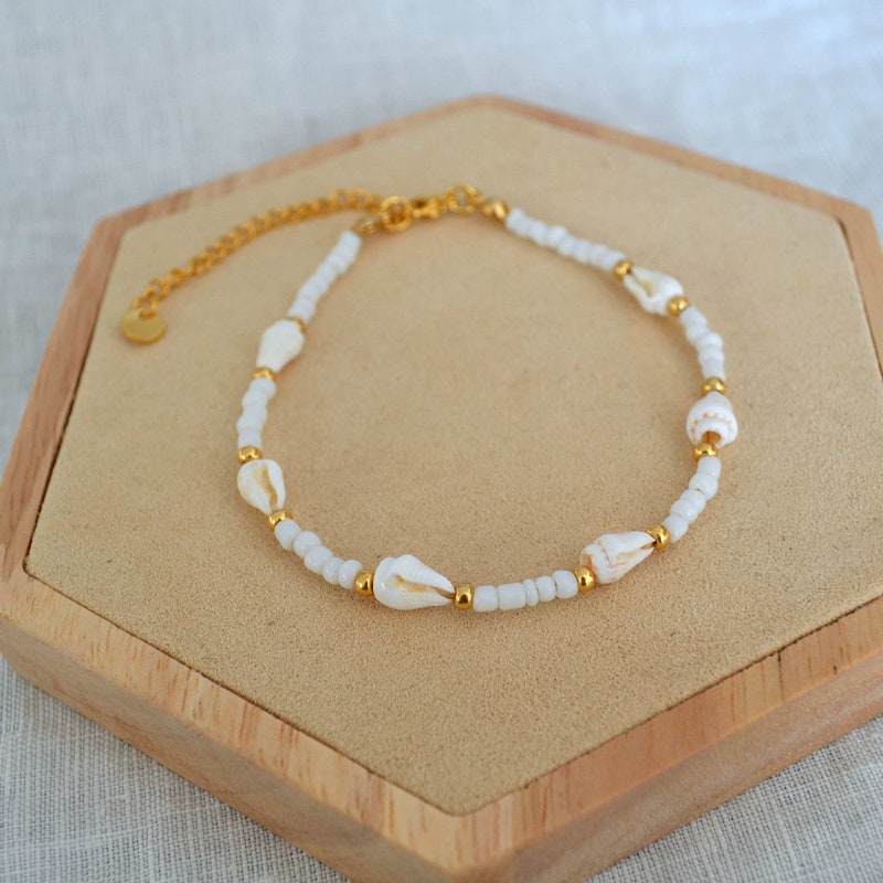 Shell Anklet - Etsy