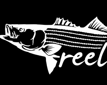 Fishing life decal | Etsy