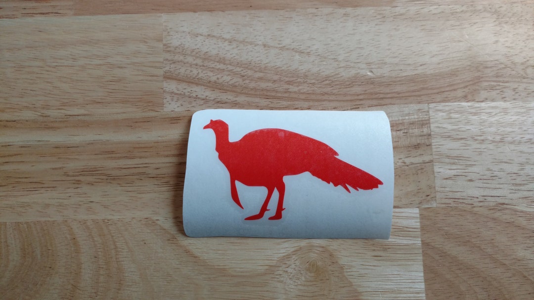Wild Turkey Vinyl Decal 22 Colors and 11 Sizes to Choose Sticker Truck ...