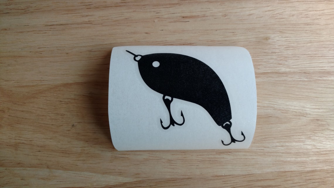 Crankbait Fishing Sticker 9 sizes 22 colors to choose from | Etsy