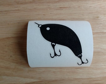 Fishing Hook Sticker 9 Sizes 22 Colors to Choose From Vinyl | Etsy