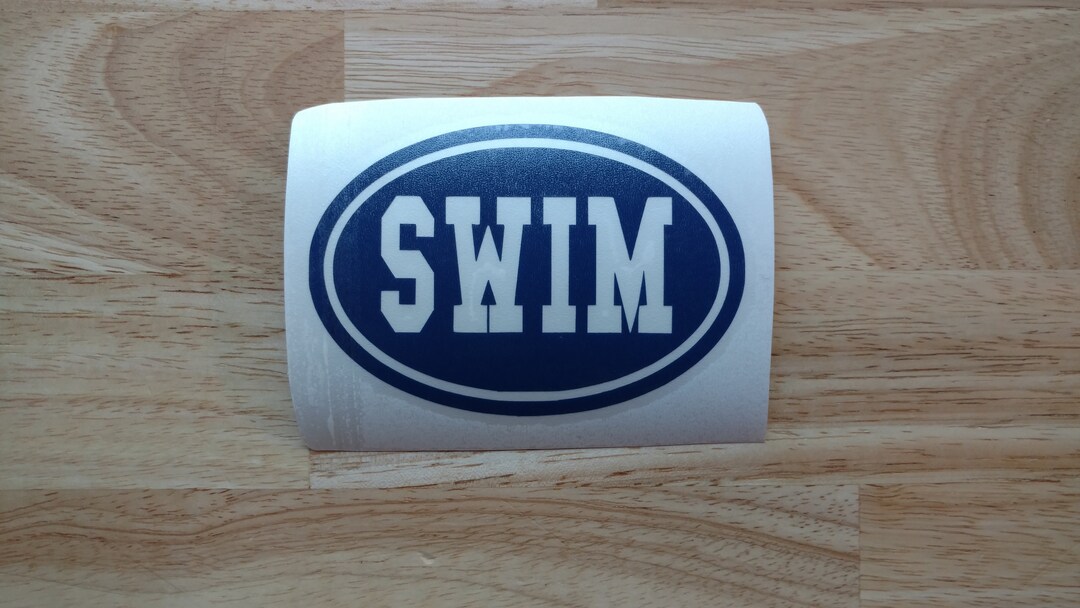 Swimming Swim Team Swim Vinyl Decal 22 Colors 11 Sizes to Choose ...