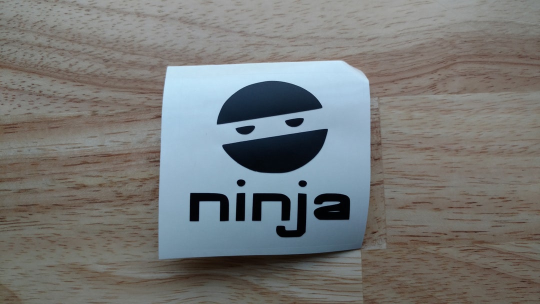 Ninja Vinyl Decal 22 Colors and 11 Sizes to Choose Truck Boat Phone ...