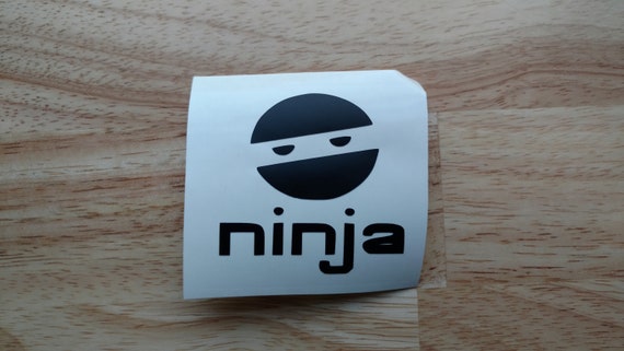 Ninja Vinyl Decal 22 Colors and 11 Sizes to Choose Truck Boat | Etsy