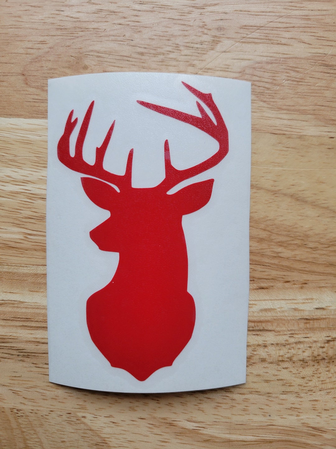 Deer Hunter Deer Head Vinyl Decal 22 Colors and 9 Sizes Sticker Car ...