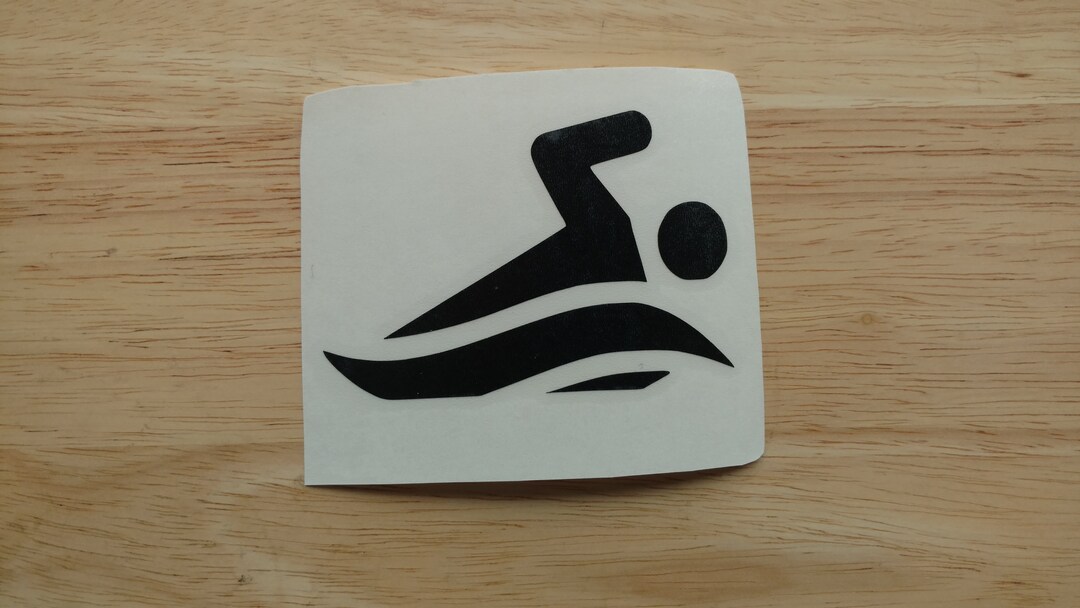 Swimming Swim Team Swim Vinyl Decal 22 Colors 11 Sizes to Choose ...