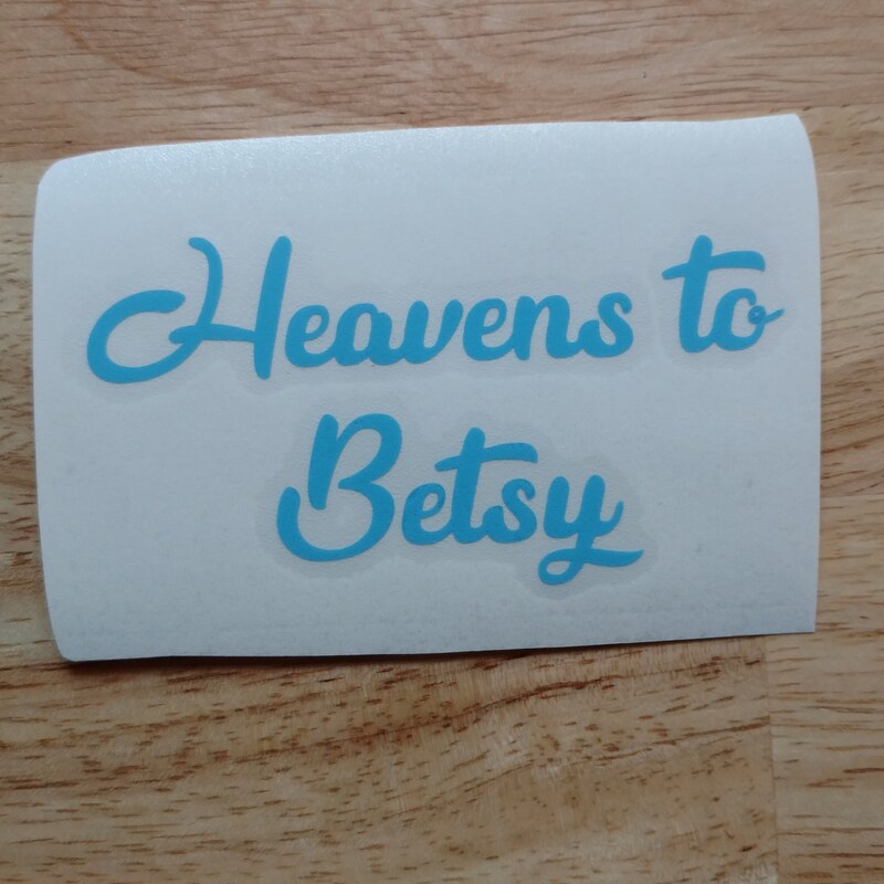 Heavens to Betsy - Etsy