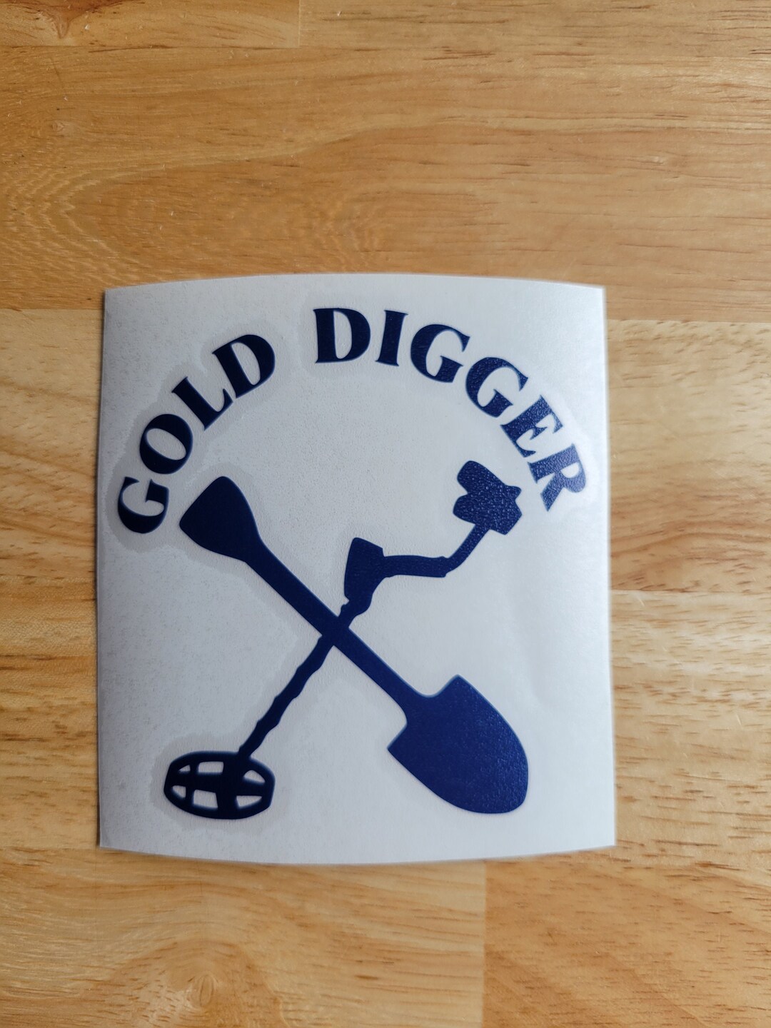 Metal Detecting Gold Digger Treasure Hunting Prospecting Decal 22 ...