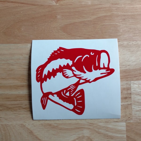 Bass Sticker - Etsy