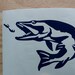 Muskie Musky Fishing Vinyl Fishing Decal Sticker 6 Sizes 22 Colors to ...