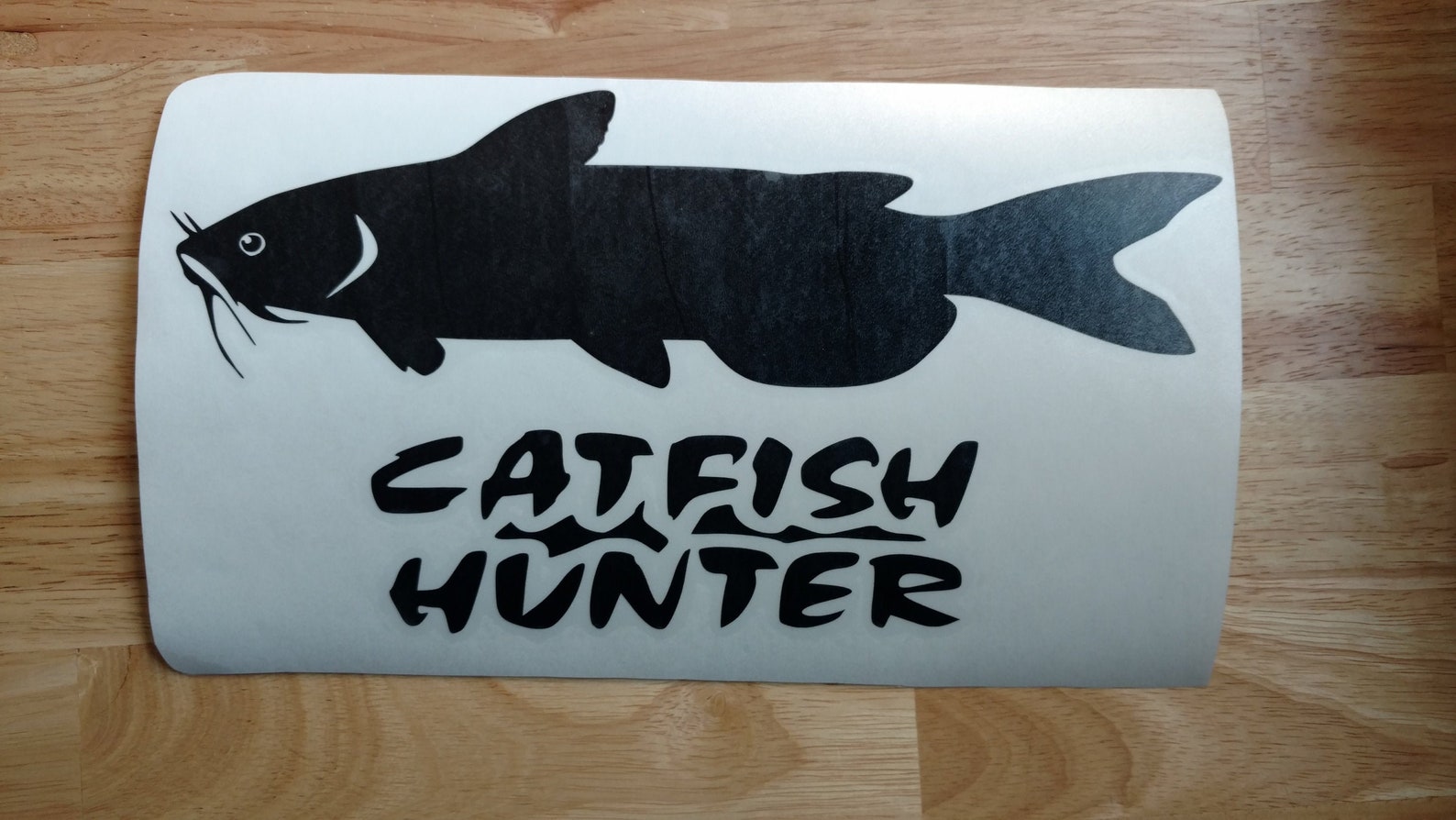 Catfishing Hunter Fishing Sticker 9 Sizes 22 Colors to Choose | Etsy