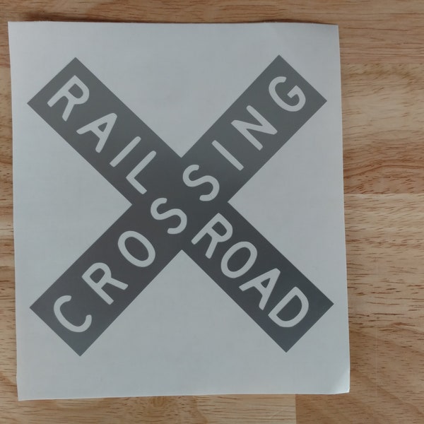 Railroad Crossing - Etsy