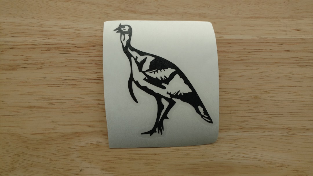 Wild Turkey Vinyl Decal 22 Colors and 11 Sizes to Choose Sticker Truck ...