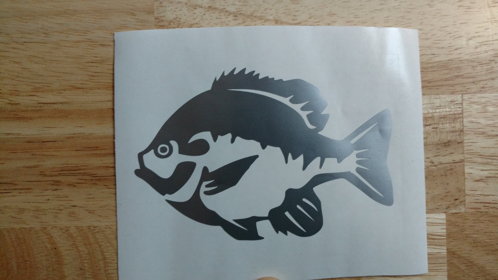 Bluegill Vinyl Fishing Decal Sticker Boat Decal Tournament Fishing ...