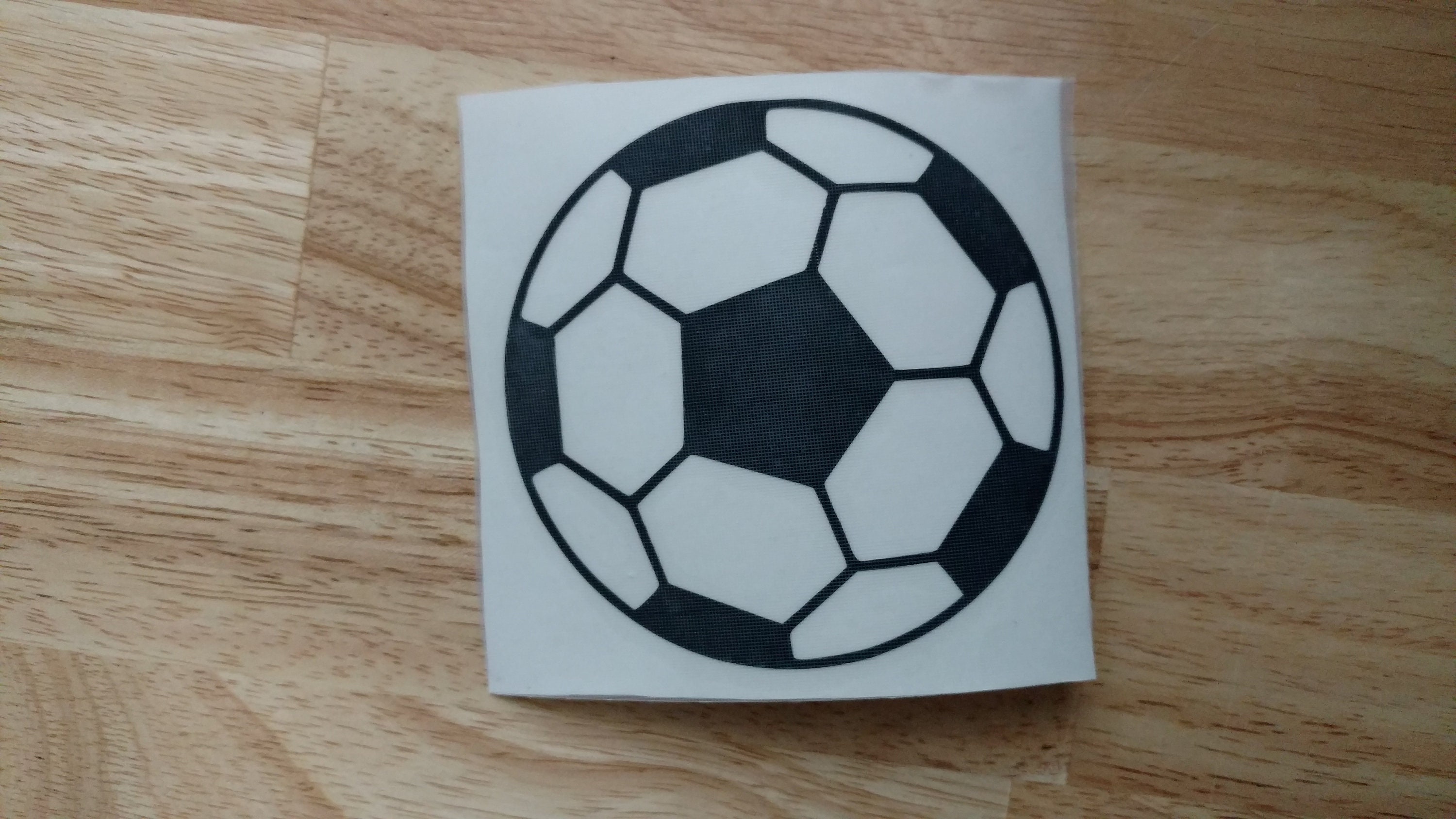 Soccer Ball Vinyl Decal 22 Colors and 8 Sizes to Choose - Etsy