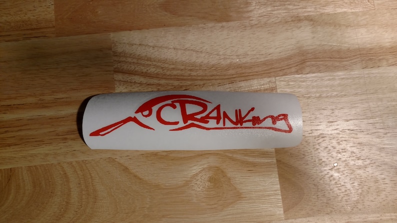 Crankbait Fishing Sticker 9 Sizes 22 Colors to Choose From Vinyl Decal ...