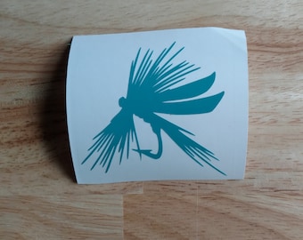 Fly Fishing Decal | Etsy