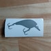 Crankbait Fishing Decal Sticker 13 Sizes 22 Colors to Choose From Vinyl ...